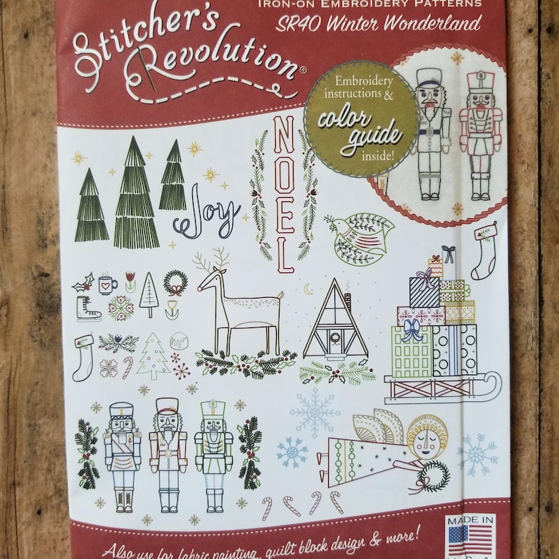 Stitcher's Revolution Embroidery Iron on Transfer Patterns Winter ...
