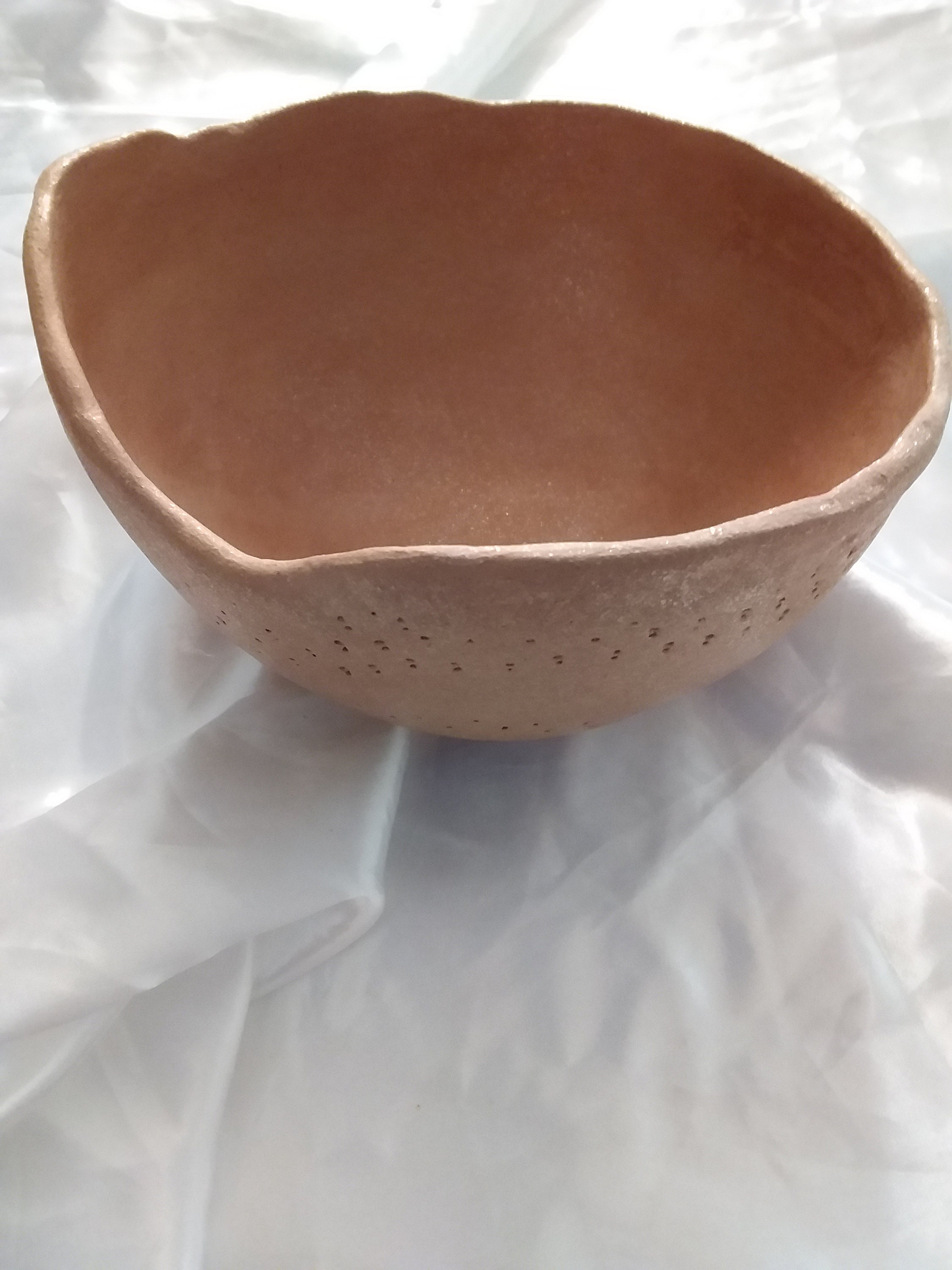 Micaceous Clay Serving Bowl - Etsy