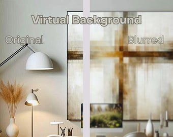 Christian Zoom Background – Cross Art for Virtual Meetings, Faith ...