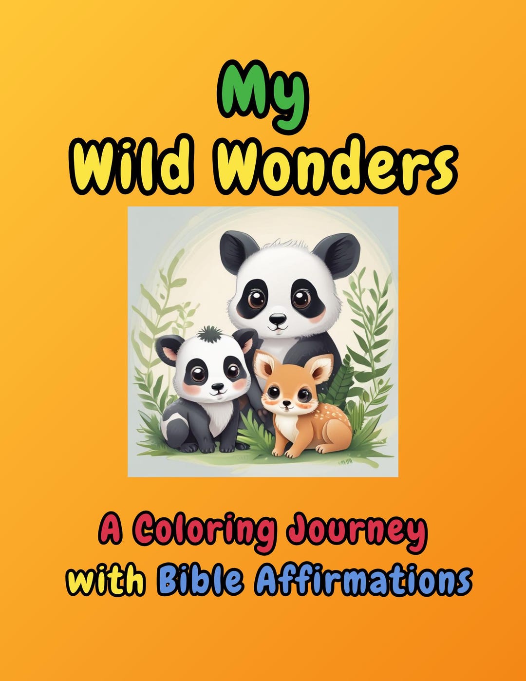 Bible Animal Coloring Pages for Kids by Waka Langka – Stress Relief ...