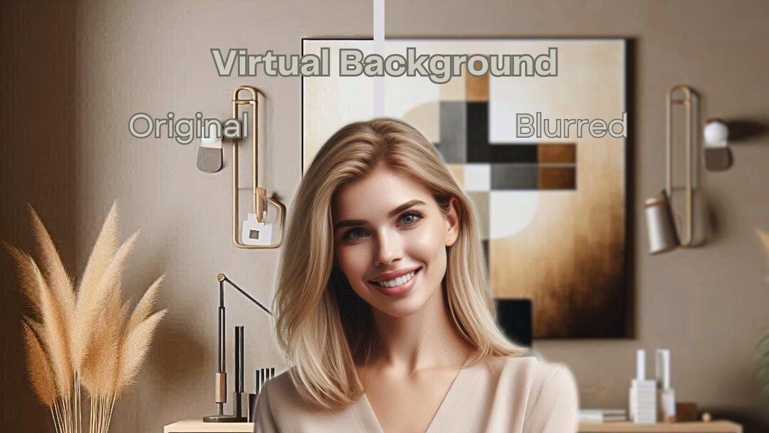 Abstract Cross Artwork Zoom Background, Designer Streaming Backdrops ...