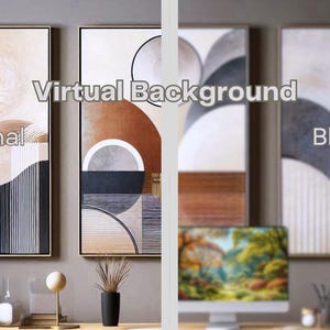 Christian Digital Art Zoom Background, Virtual Background, Faith ...