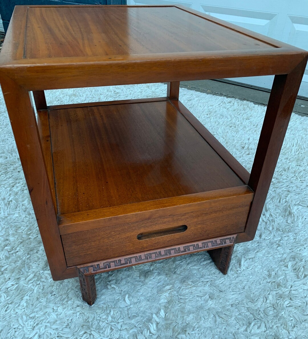 Frank Lloyd Wright Inspired Table by Heritage Henredon - Etsy