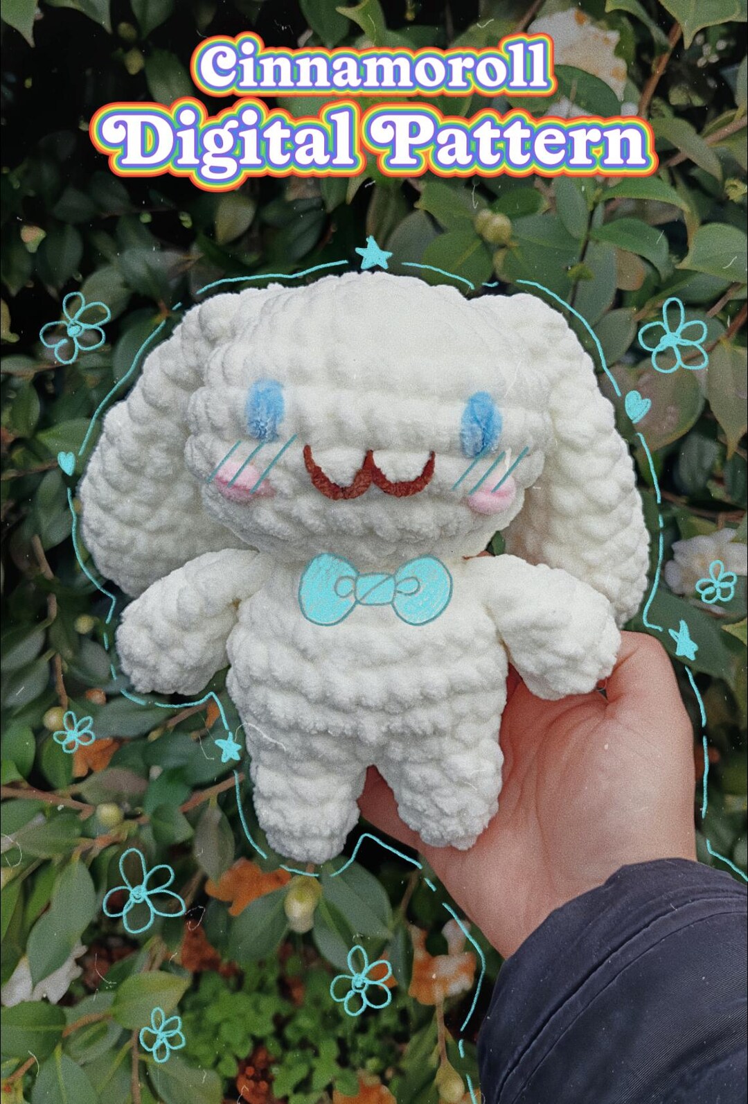Cinnamoroll's Digital Pattern - Etsy