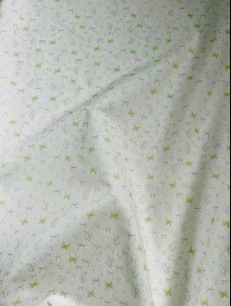Cotton Lily of Valley Fabric ,by Meter, Dress Making - Etsy