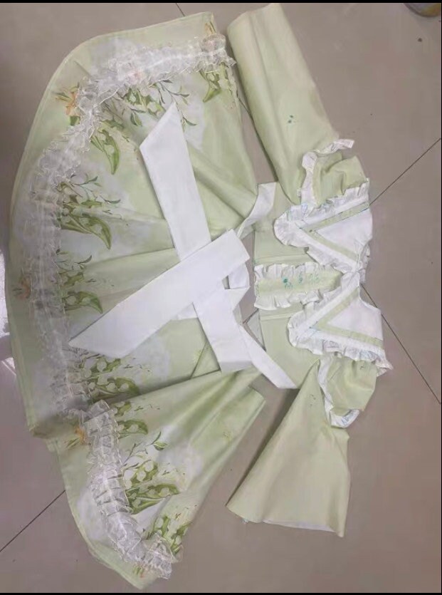 Cotton Lily of Valley Fabric ,by Meter, Dress Making - Etsy