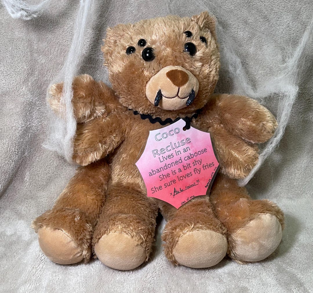 Coco Recluse the Spider Teddy Bear - Etsy