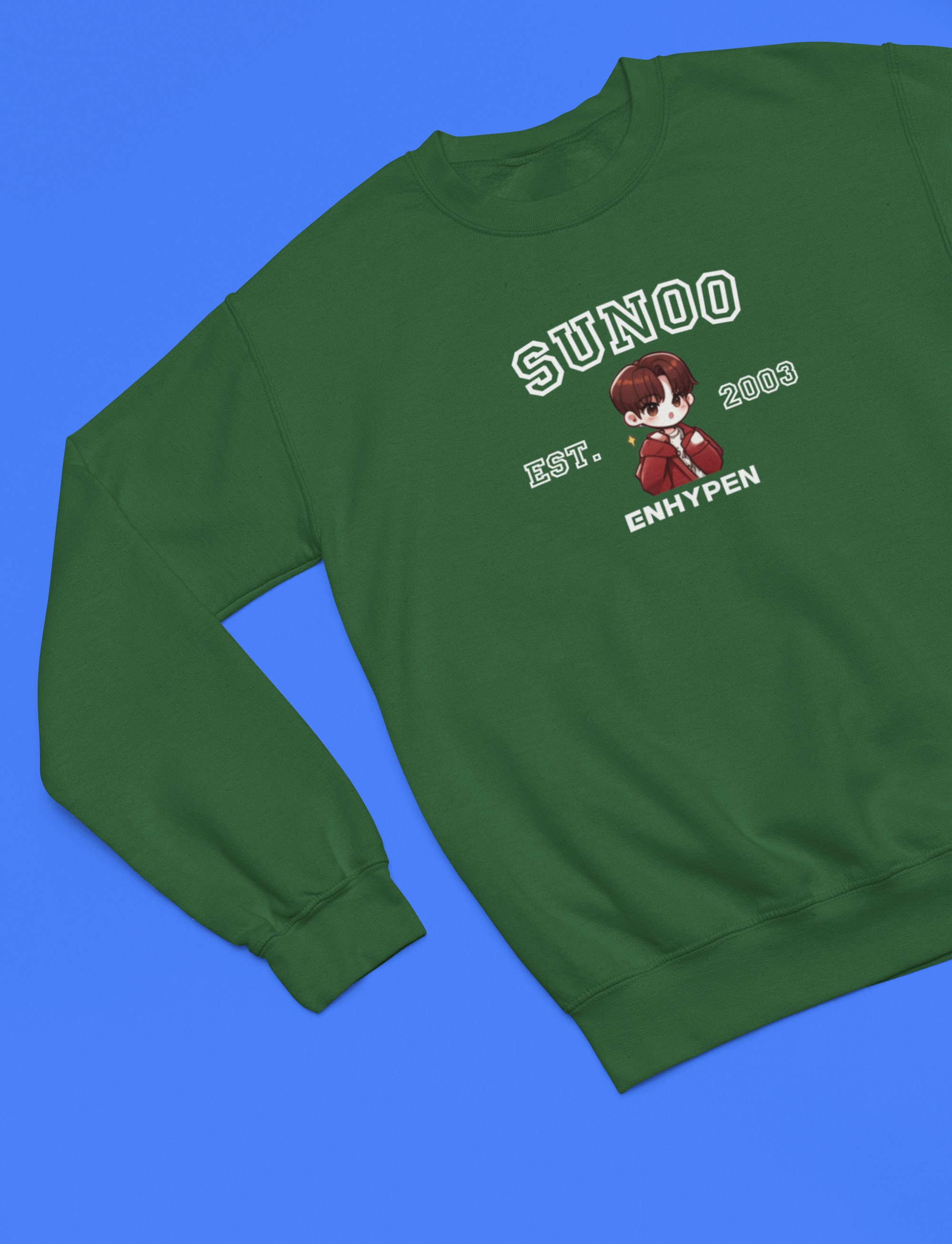 Exclusive & Cute Enhypen Chibi Sweatshirt, Enhypen Members Jungwon ...