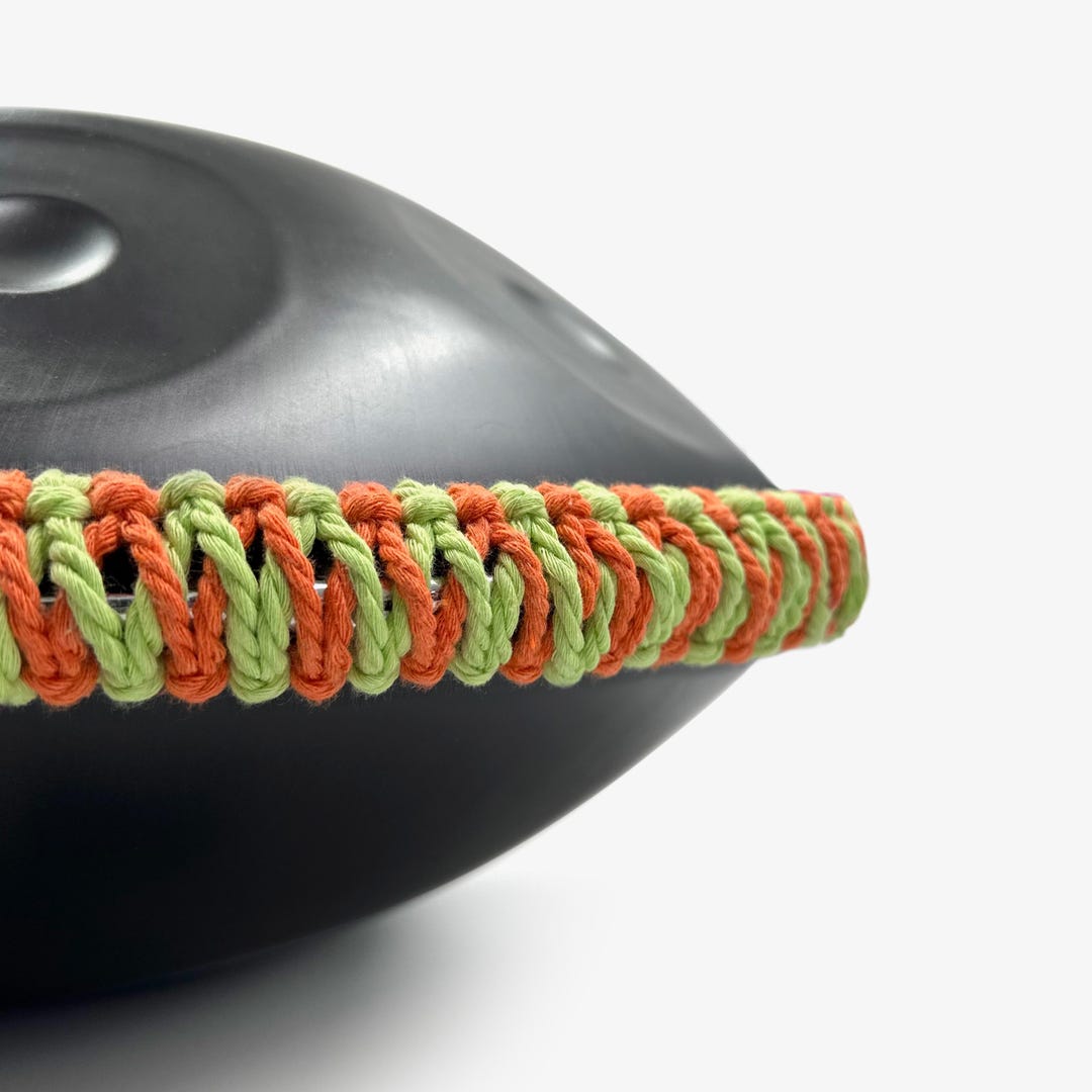 Handpan Edge Protector Macrame Rope , Handmade Handpan Accessory ...