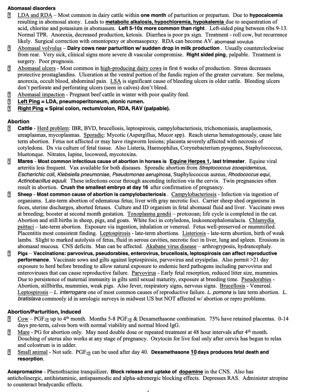 Veterinary Resource Guide - NAVLE and PAVE Study Guide Alphabetical - Etsy