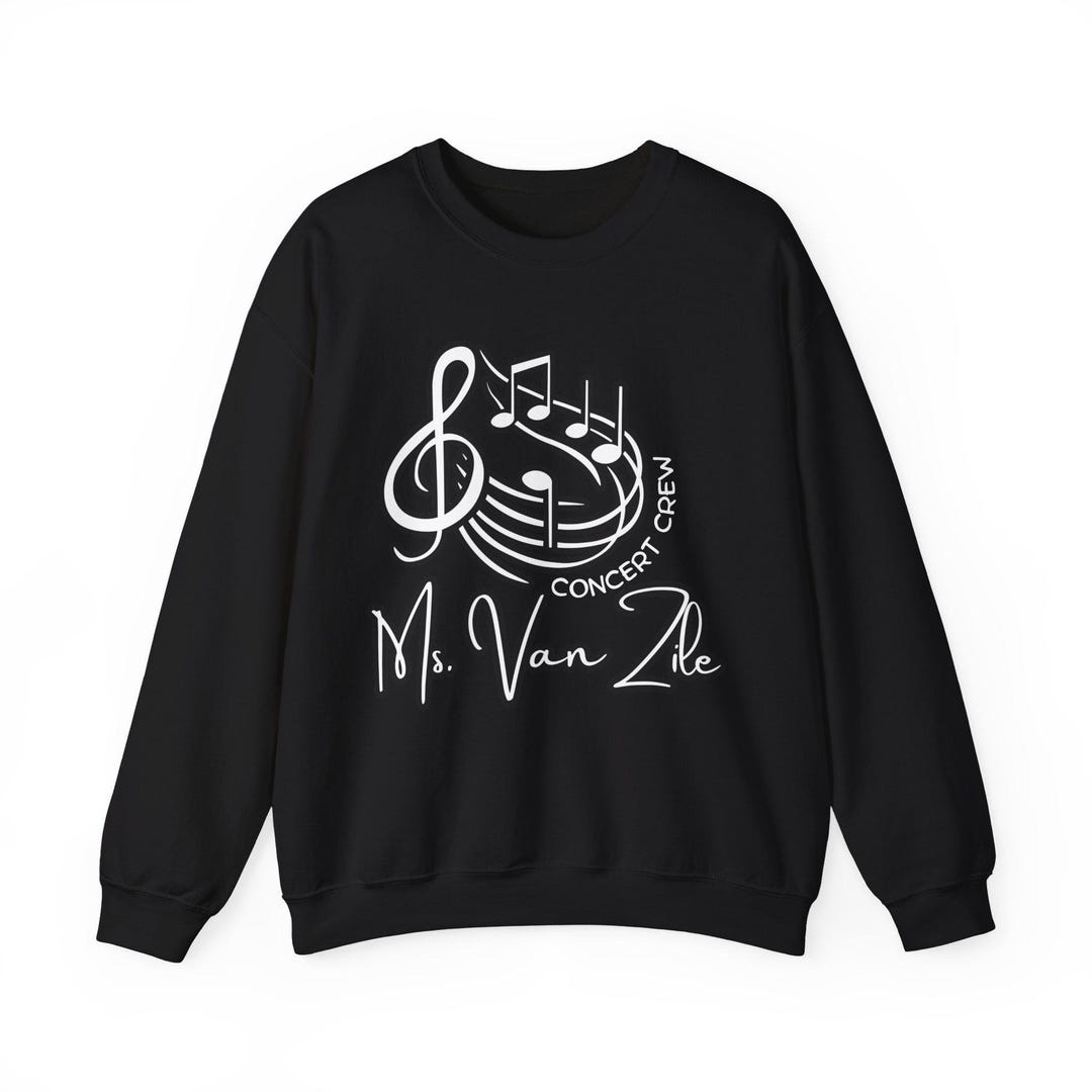 Personalized Music Concert Crew Sweatshirt Marching Band Gift Symphonic ...