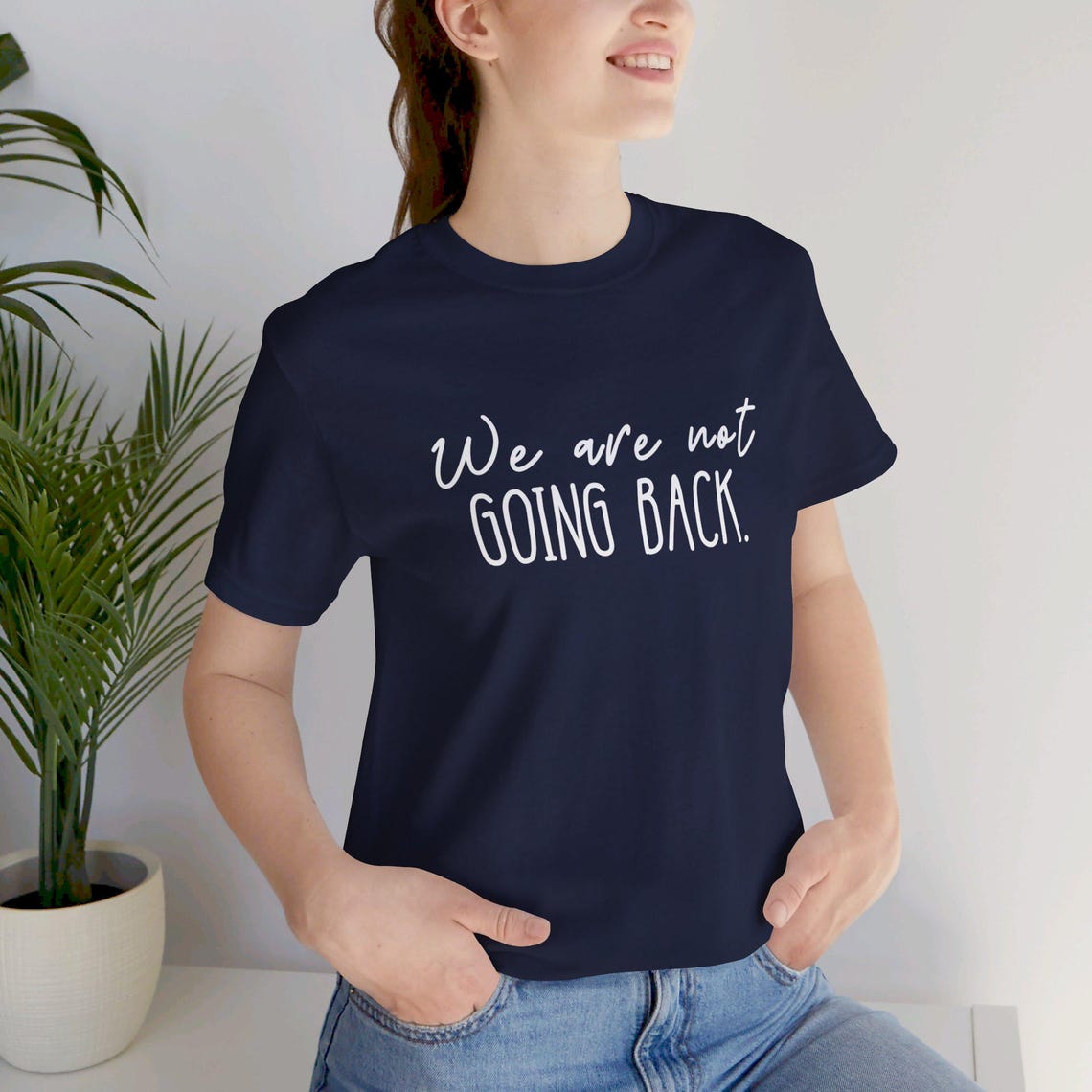 We Are Not Going Back Kamala Harris Shirt, Harris 2024 Tee, Kamala ...
