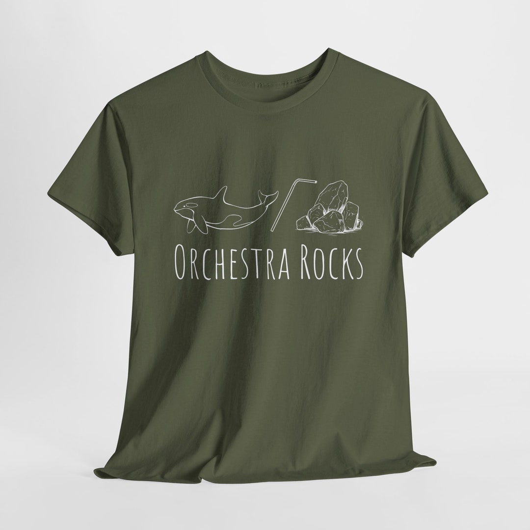 Orchestra Rocks T-shirt, Funny Orchestra Tee, Punny Orchestra Shirt ...