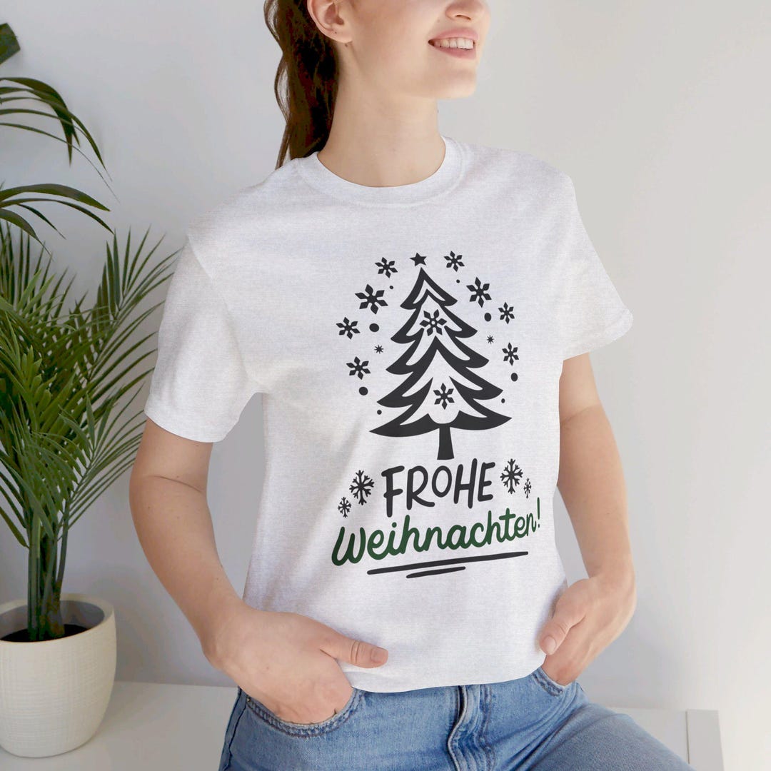 Frohe Weihnachten German Tee, Gift for German Teacher, Lehrerin Lehrer ...