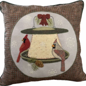 Pattern, Felted Wool Applique, Winter Cardinals, PDF - Etsy