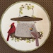 Pattern, Felted Wool Applique, Winter Cardinals, PDF - Etsy