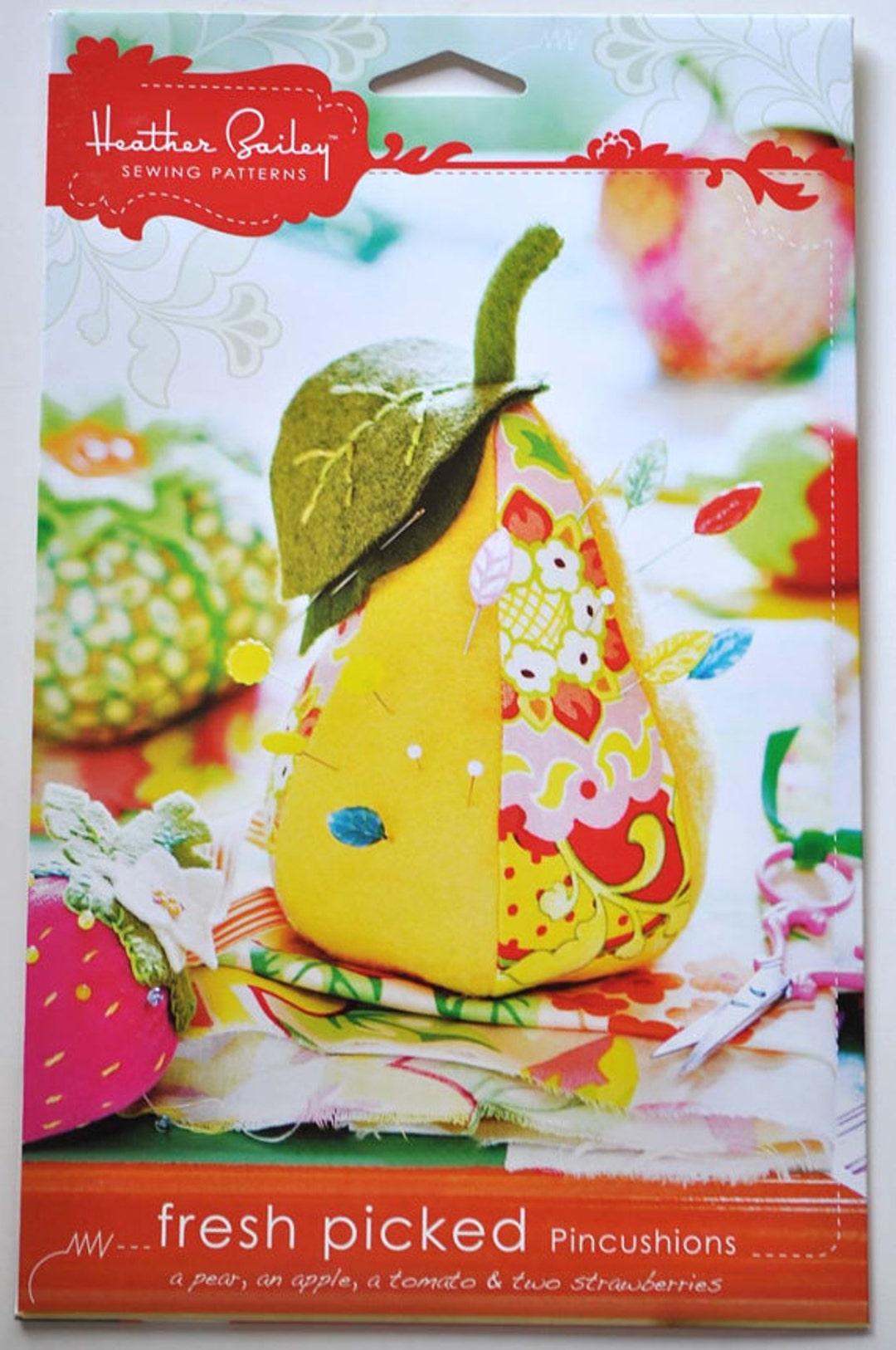 Heather Bailey Fresh Picked Pear, Apple, Tomato, Strawberries ...