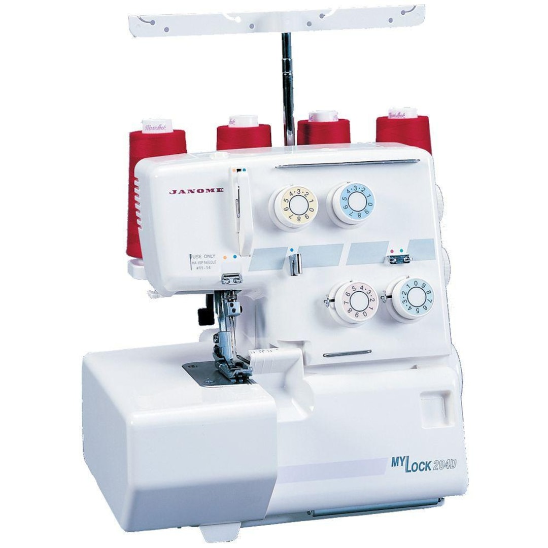 Janome 204D Serger Sewing Machine, FREE SHIPPING - Etsy
