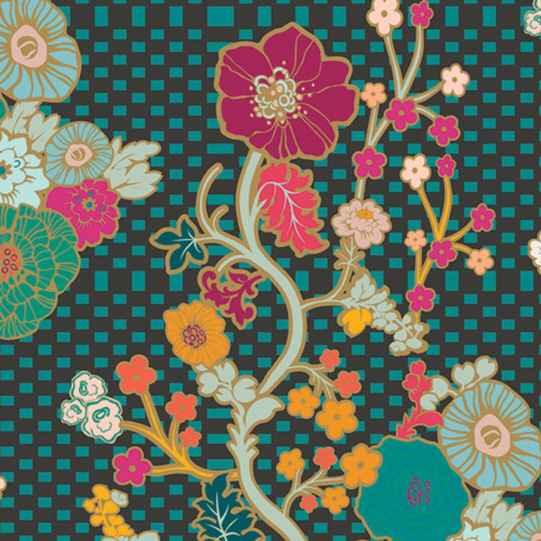 Legendary Marqueterie Bold Fabric, 1 Yard // Art Gallery Fabric // Pat ...