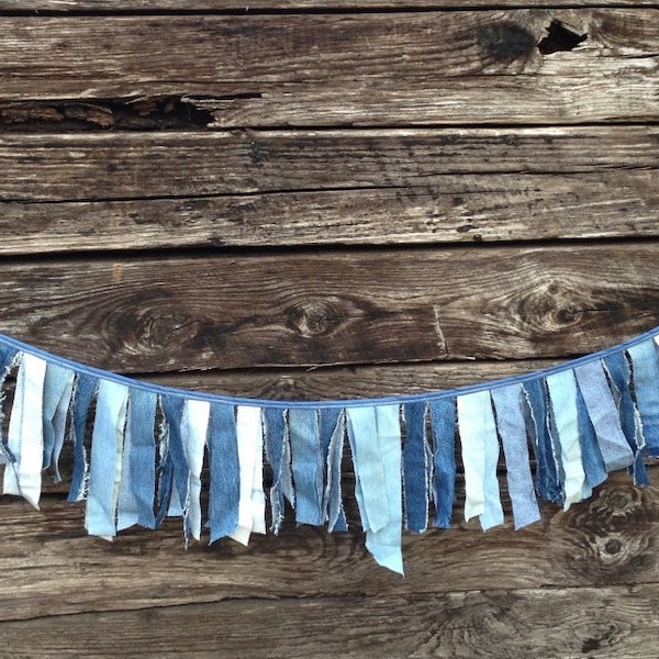 Denim Party Decor - Etsy