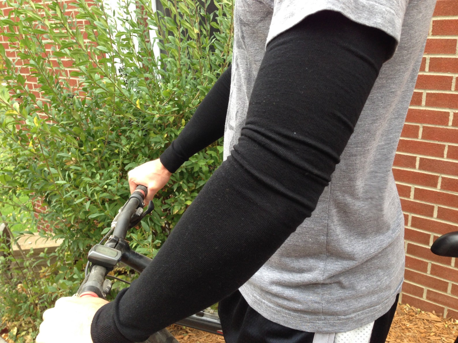 Slox Black Black Arm Warmers Long | Etsy