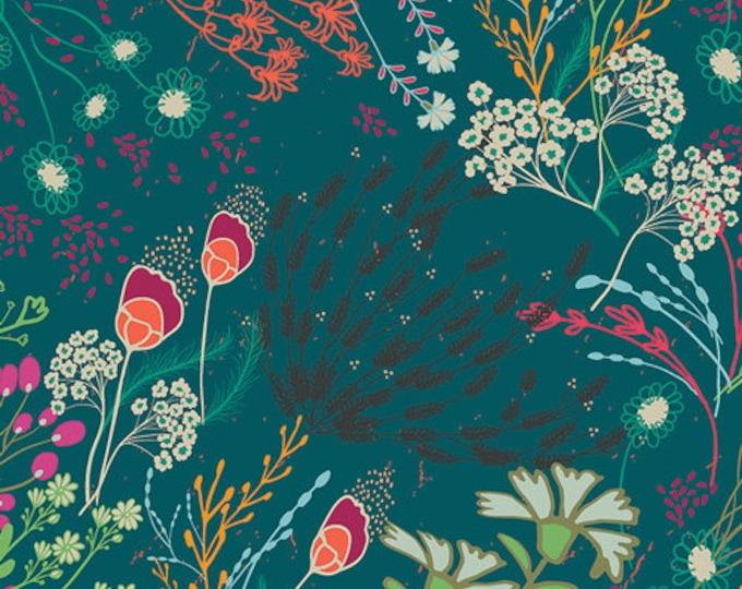 Legendary Meadow Bold Fabric, 1 Yard // Art Gallery Fabric // Pat Bravo ...