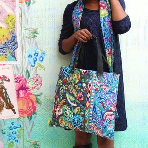 Amy Butler an Artful Piece Totes and Pillow Sewing Pattern, FREE ...