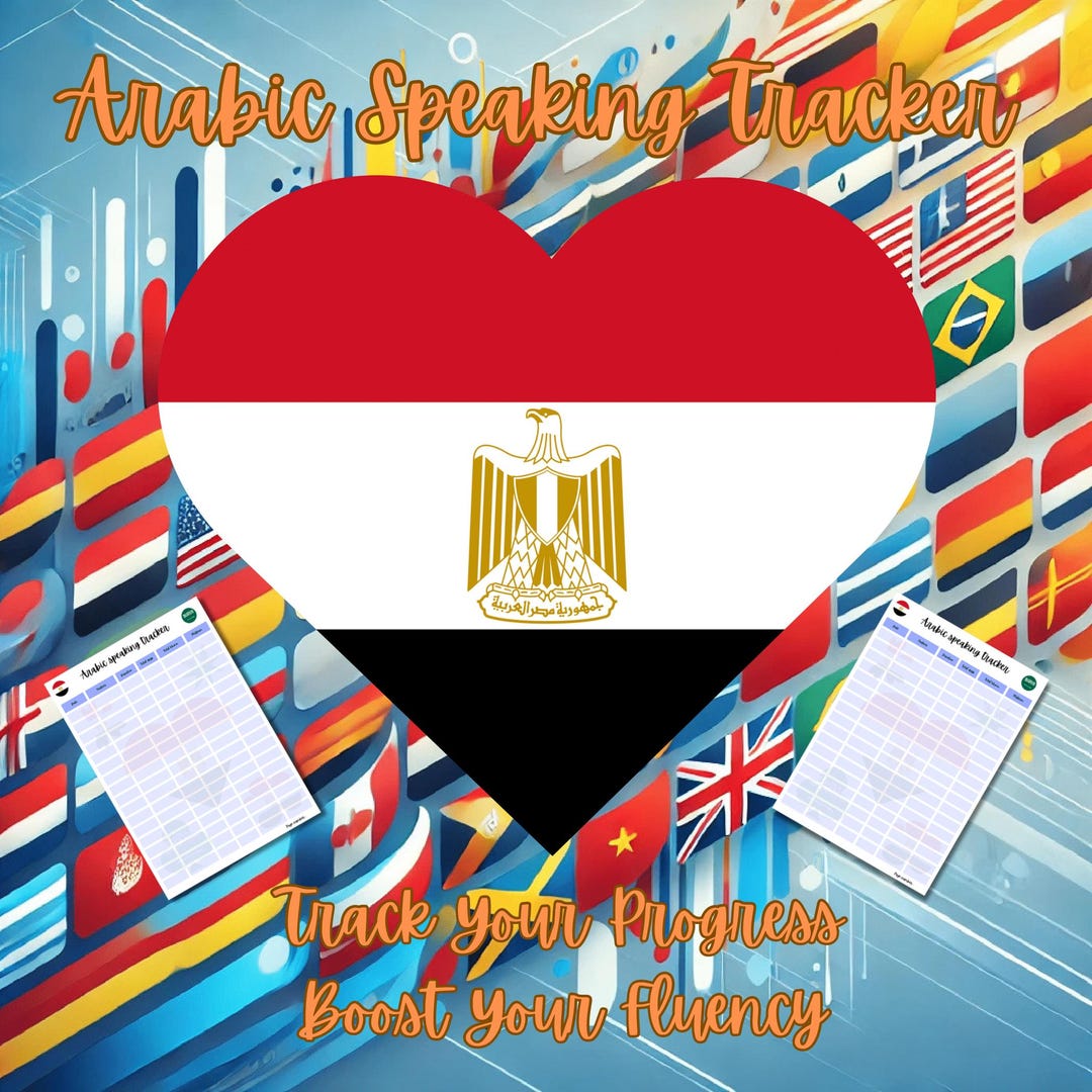 Arabic Speaking Tracker – Document Your Language Learning Journey ...