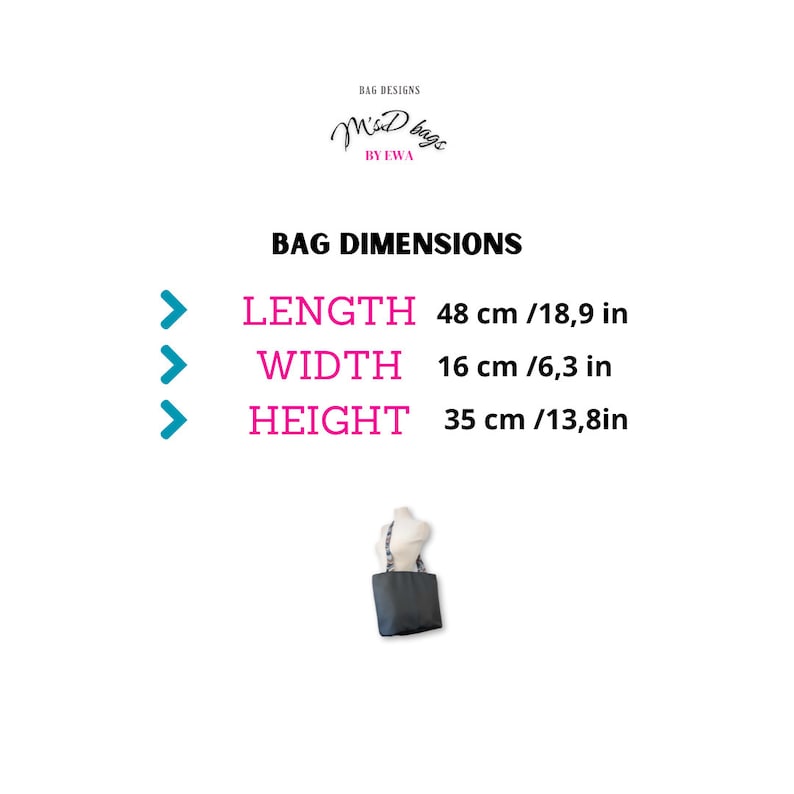 Shoulder Bag Sewing Pattern PDF | DIY Large Purse | Easy Handbag ...