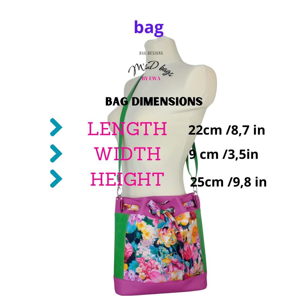 Bucket Bag Sewing Pattern PDF With Video Tutorial | Crossbody Bag DIY ...