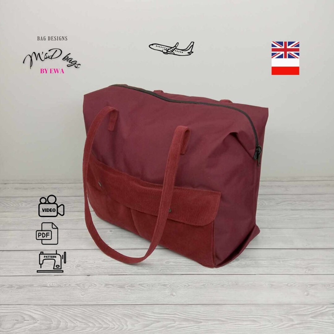 Hand Luggage for Airplane, Cabin Baggage Pattern, Flight Bag, How to ...