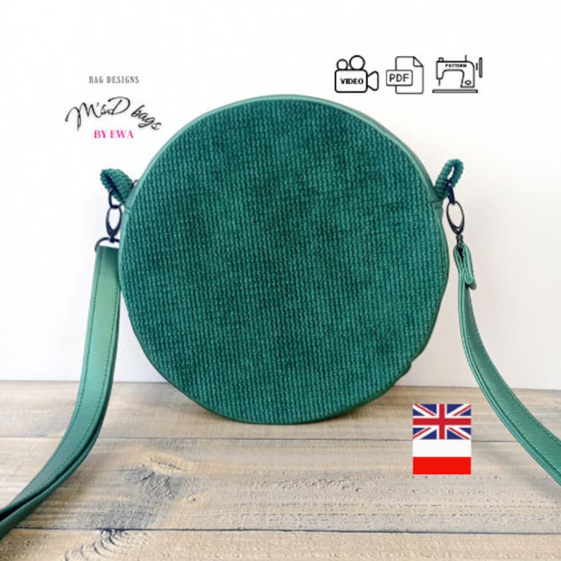 Round Bag - Etsy