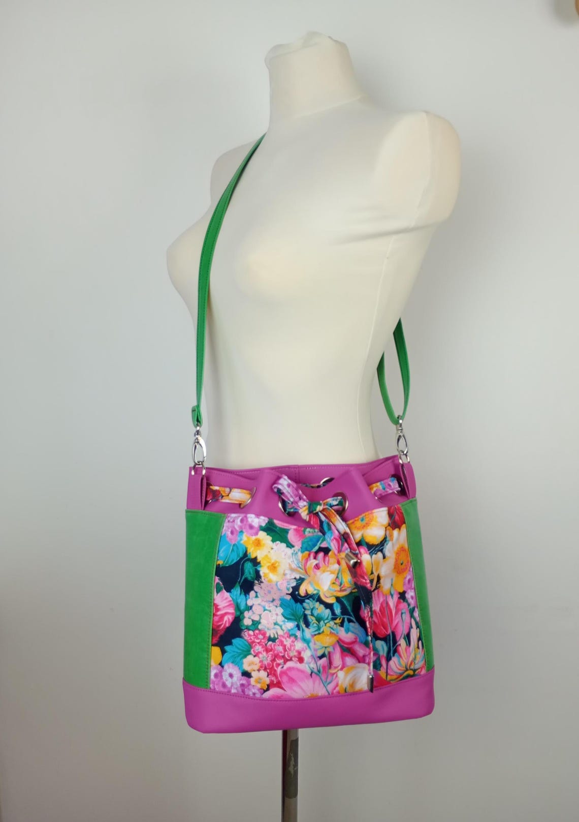 Bucket Bag Sewing Pattern PDF With Video Tutorial | Crossbody Bag DIY ...