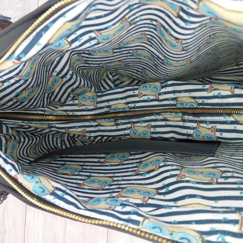 Shoulder Bag Sewing Pattern PDF | DIY Large Purse | Easy Handbag ...