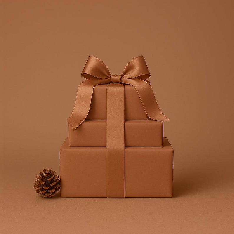 Classy Wrapping Paper | Mocha Late Wrapping Paper | Preppy Wrapping ...