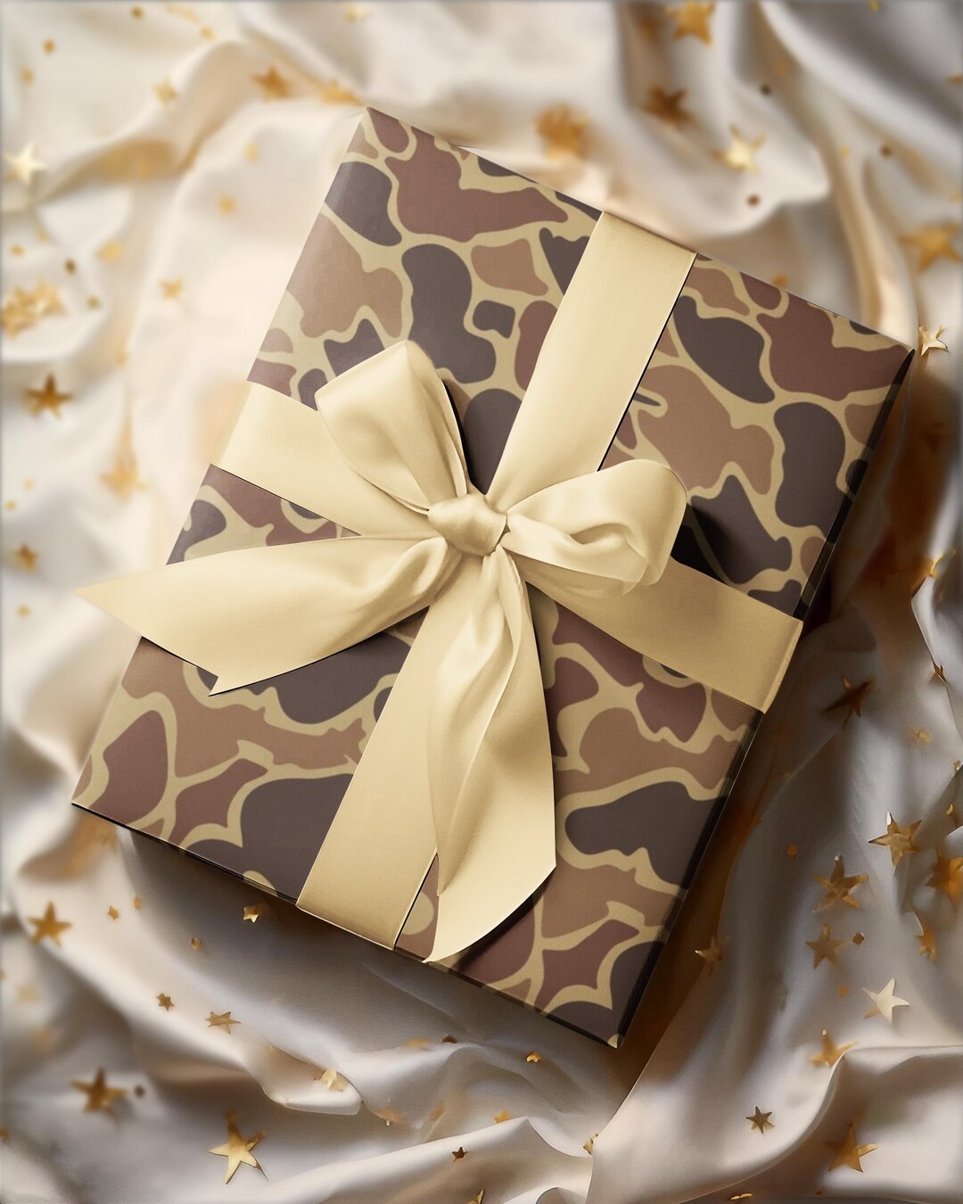 Old School Camo, Wrapping Paper, Hunting Wrapping Paper, Hunting ...