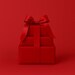 Scarlet Red Wrapping Paper | Classy Wrapping Paper | Chili Red Wrapping ...