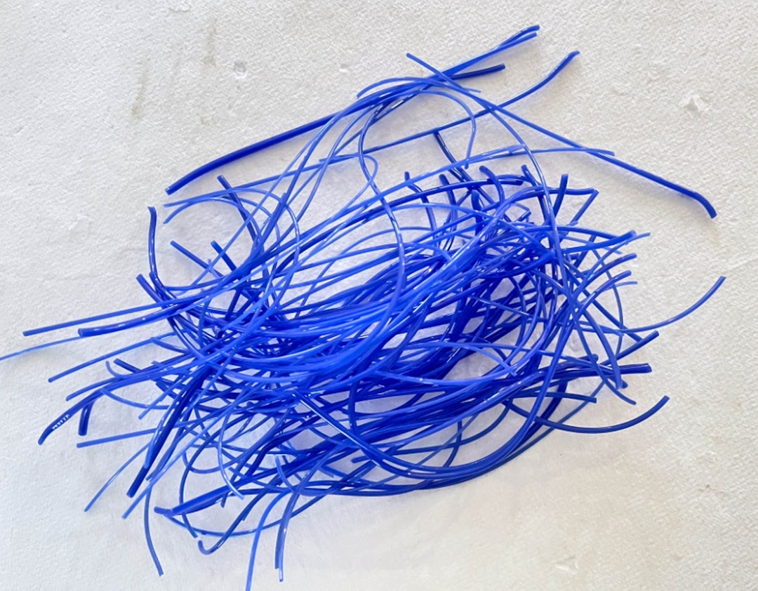 Vitrigraph Stringers 96 Coe Medium Blue Opal Stringers 2 Oz. Vitrigraph ...