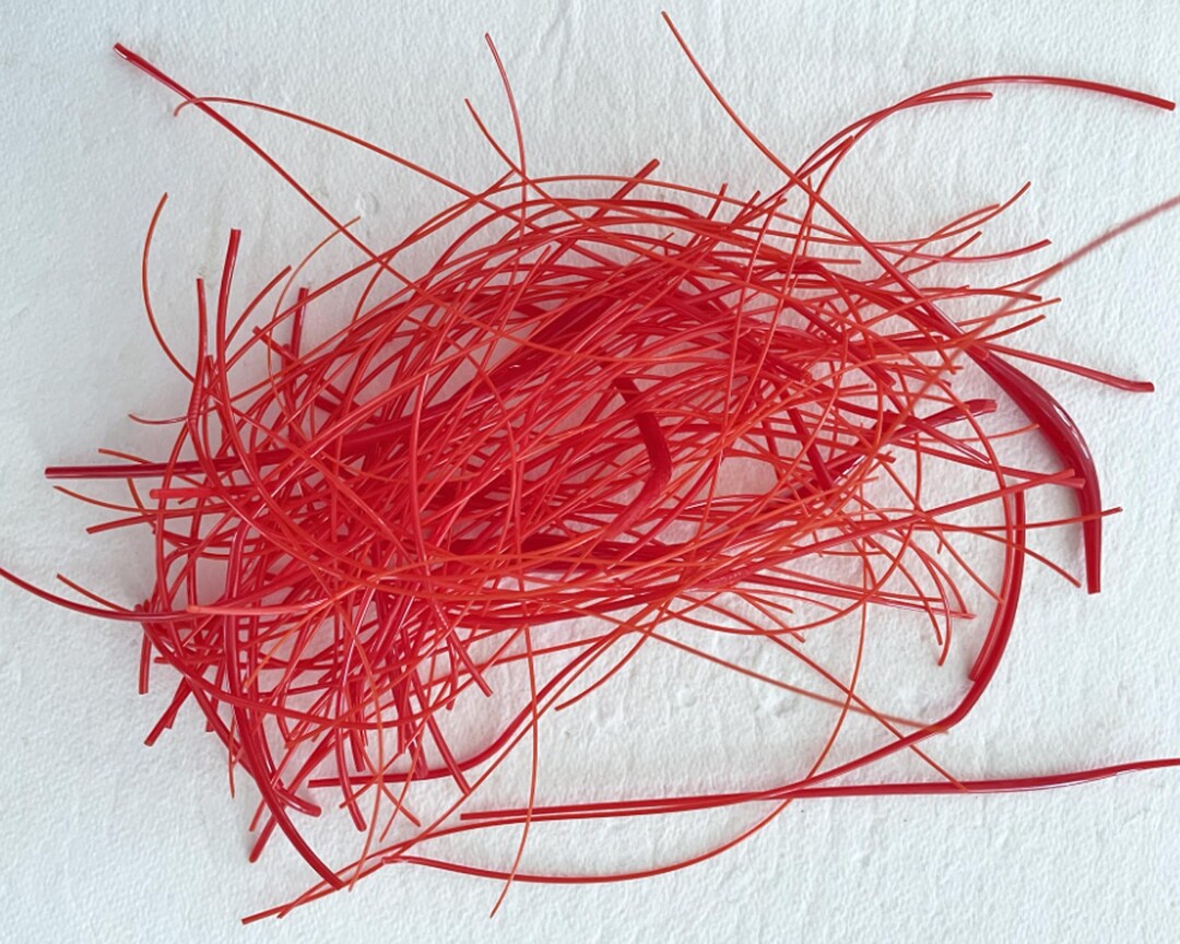 Vitrigraph Stringers- 96 Coe- Marigold Red- 2 Oz.- Vitrigraph Stringer ...