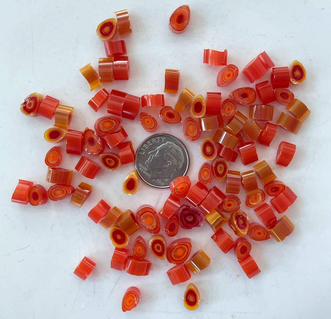 NEW Listing-chopped Murrini- 96 Coe - 1 Oz. Summer Sunset Petals ...