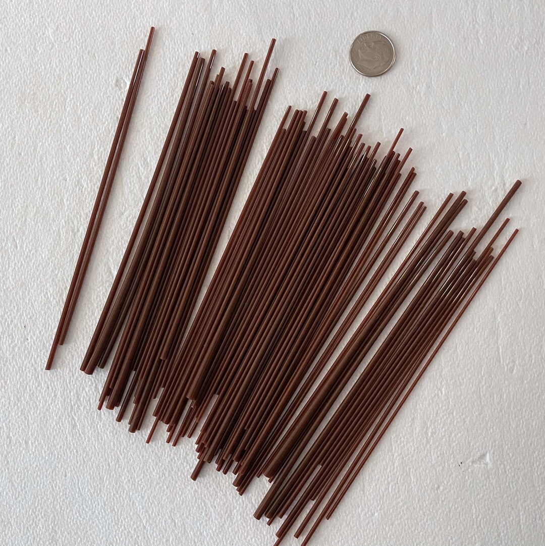 96 Coe Chestnut Brown Opal Straight Vitrigraph Stringers - Etsy