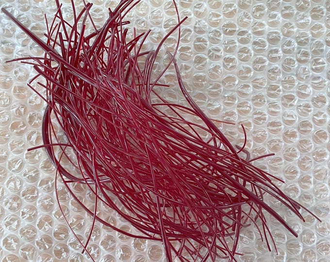 Vitrigraph Stringers- 96 Coe- Cherry Red Transparent- 2 Oz.- Vitrigraph ...