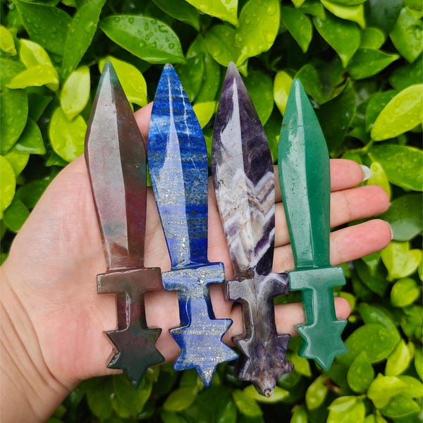 Crystal Dagger - Etsy