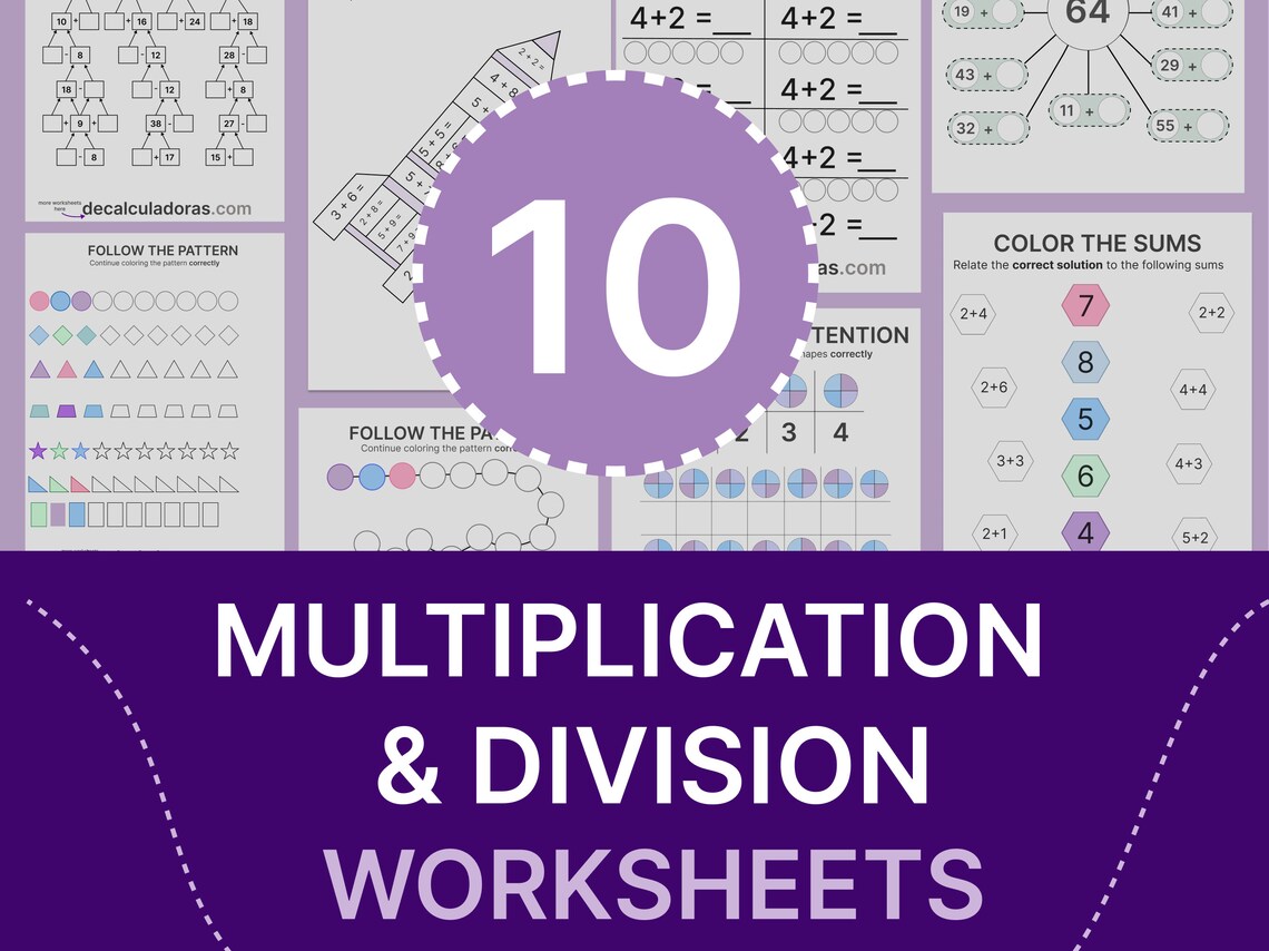 Beautiful Pintable Math Worksheets Book third Grade and Fourth Grade ...
