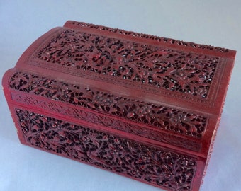 Red metal box | Etsy