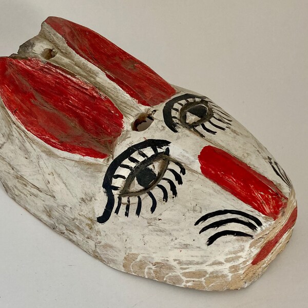 White Rabbit Mask - Etsy