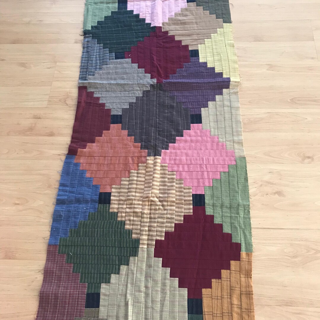 Patchwork Piece, Unfinished Linen, Inman Park Pattern, Flannel Fabrics ...