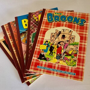 The Broons, Scotland's Happy Family, Vintage Book Series, Set of 6 ...