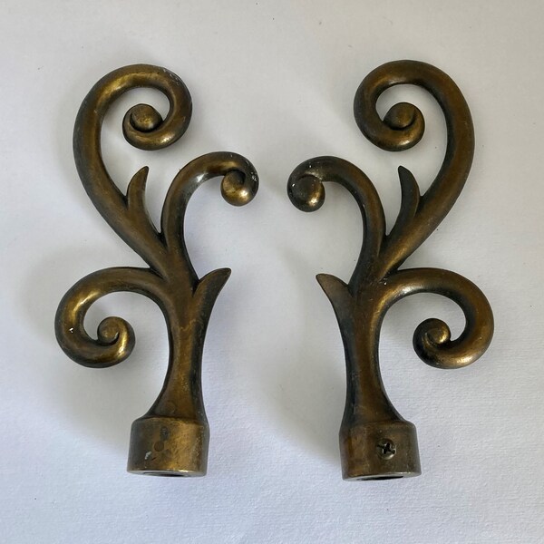 Drapery Rod Finials - Etsy