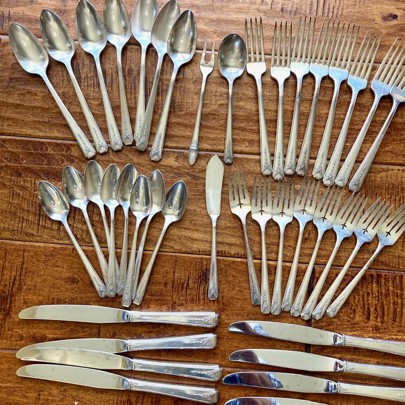 Community Plate Silverware Patterns - Etsy